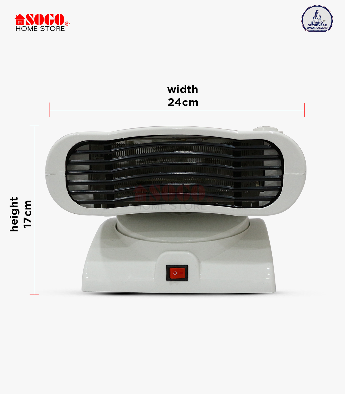 MAXX Electric Fan Heater (MX-112) – Sogo Home Store